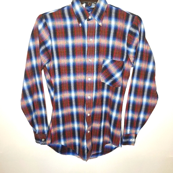 Dee Cee | Shirts | Vintage Deecee Buttondown Plaid Western Core Shirt ...
